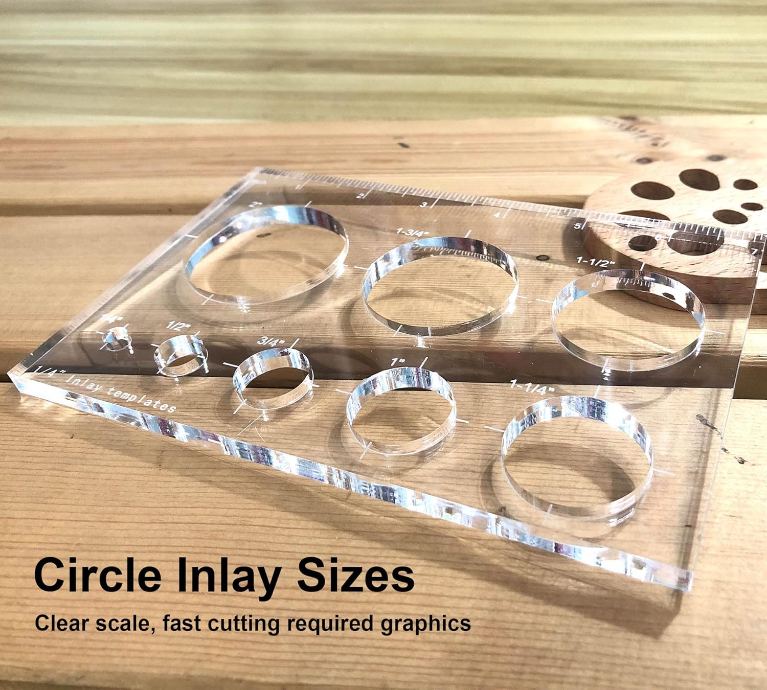 8 in 1 Router Jigs Template, Router Templates for Woodworking, Circle ...