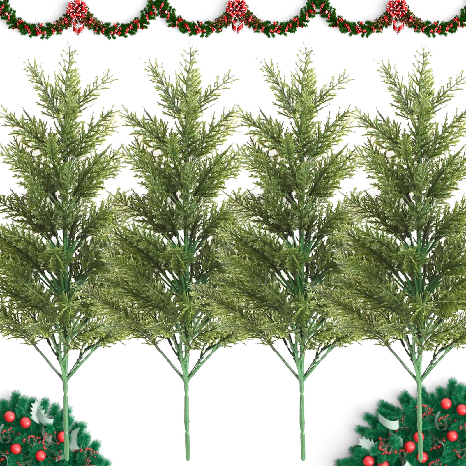 Mini Pinos Artificiales Árboles De Navidad Artificiales Premium