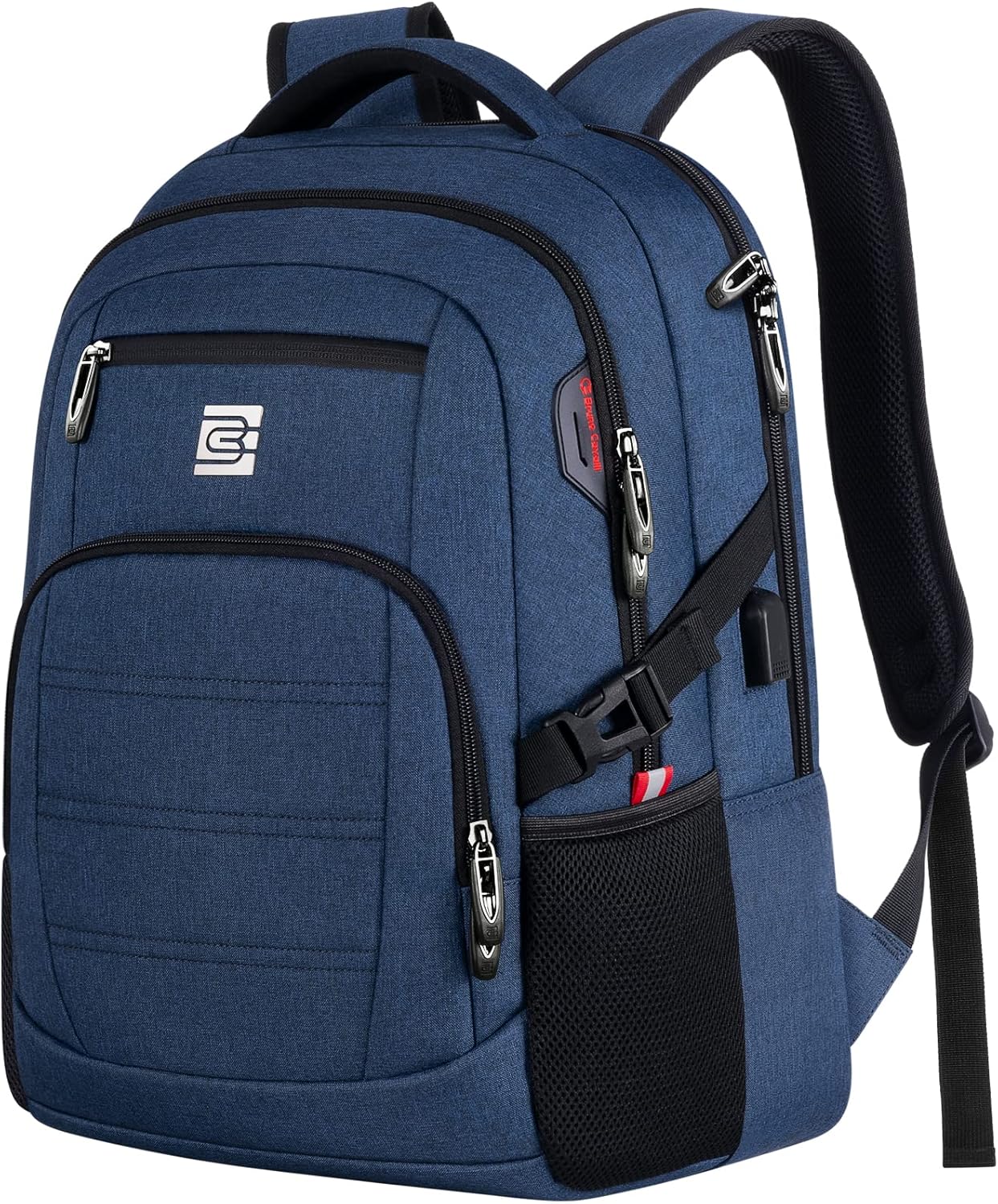 Amazon.com: Bagsure Travel Laptop Backpack, Business Water Resistant ...