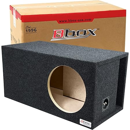 Amazon.com: Bbox 12SVSC Single Vented 12 Inch Subwoofer Box - Premium ...