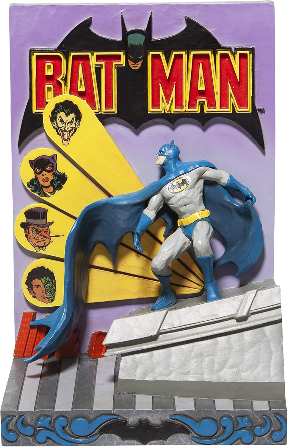 Amazon.com: DC Comics by Jim Shore Batman Comic Book Cover Ornament ...