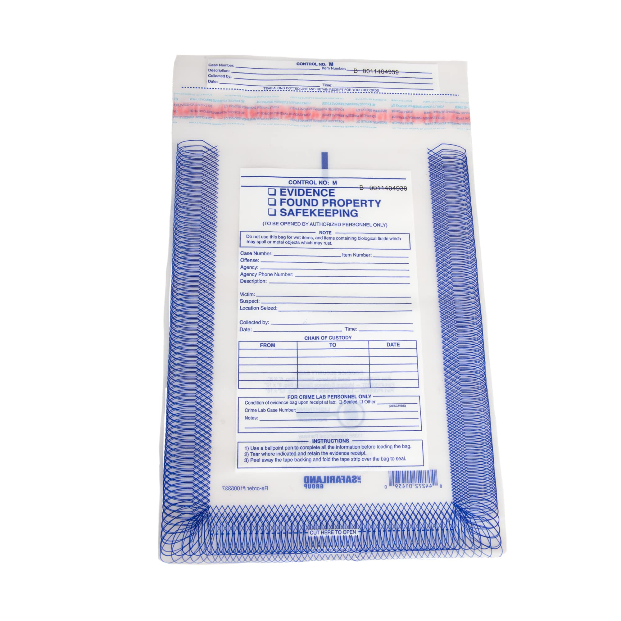 Amazon.com: Forensics Source 3-2051 Evidence Security Bags, 9 x 2 (100 ...