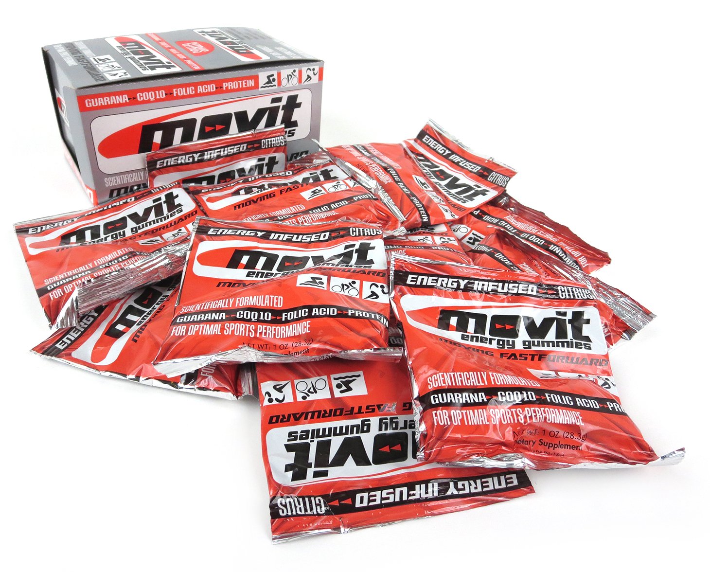 Amazon.com : Movit Energy Gummies Citrus Flavor, (Pack of 12 ...