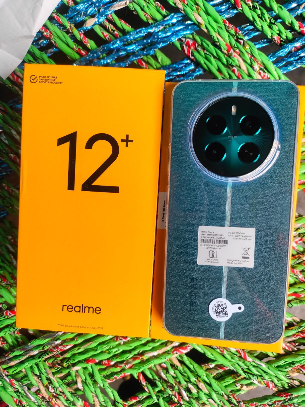 realme 12+ 5G (Pioneer Green, 8GB RAM, 256GB Storage) : Amazon.in ...