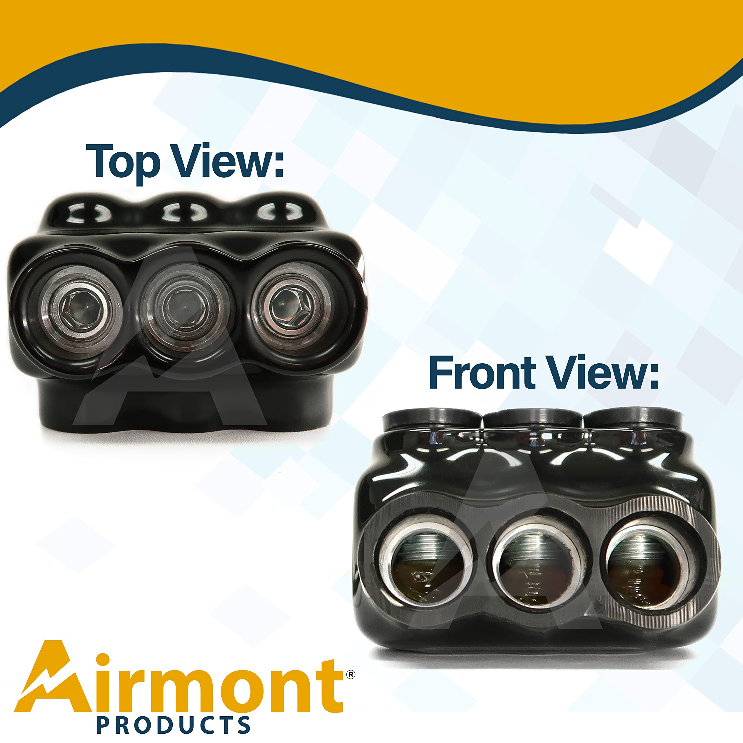 Snapklik.com : Black Insulated Splice Connector, 3 Ports, Wire Range 1/ ...