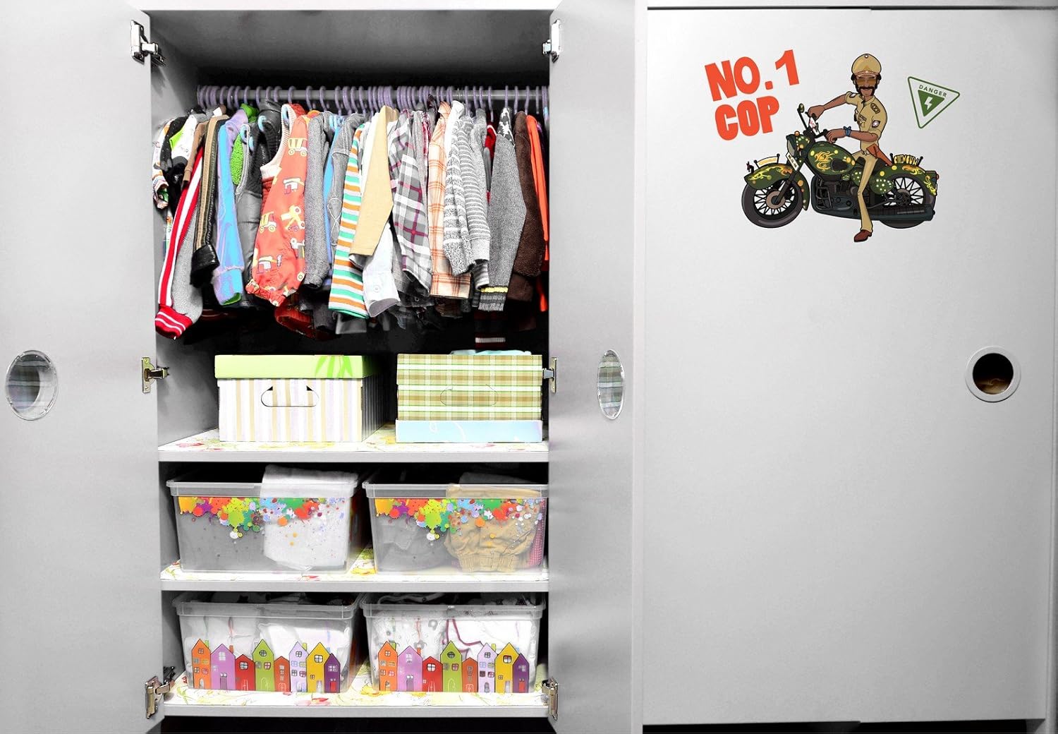 Asian Paints Wall Ons Original Motu Patlu 'L' Wall Decal - 'Inspector ...