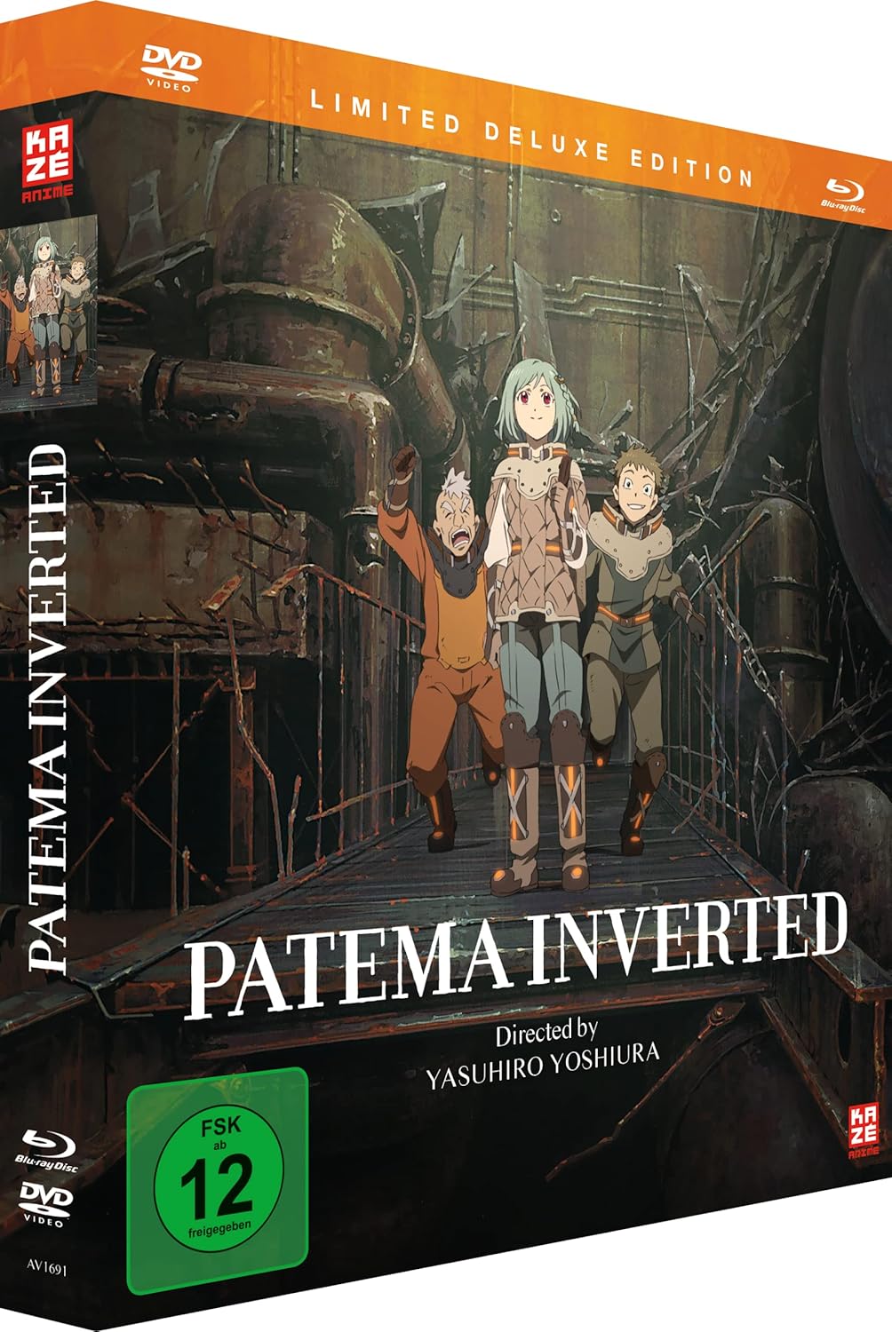 Patema Inverted - Collector's Edition (+ DVD): Amazon.it: Yoshiura ...