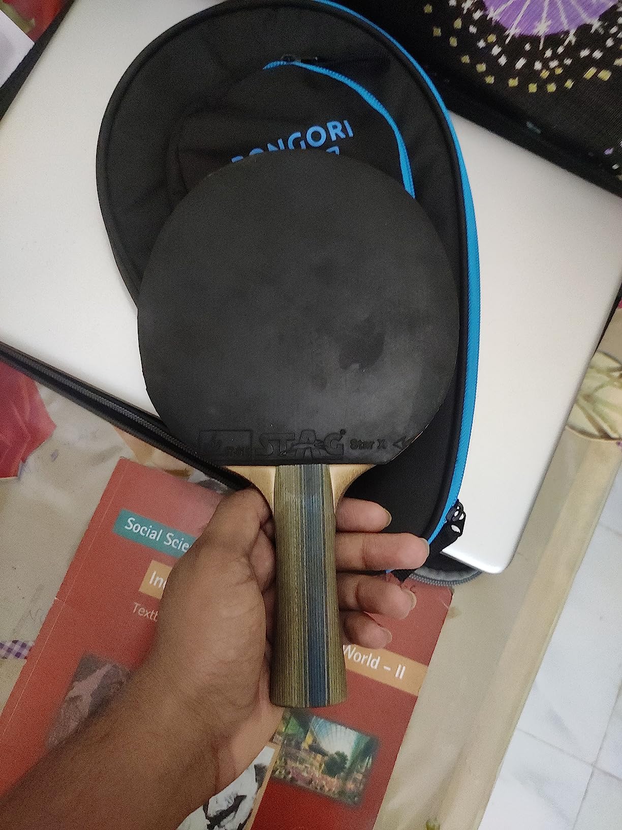 Stag Iconic 5 Star Table Tennis (T.T) Racket| Premium ITTF Approved ...