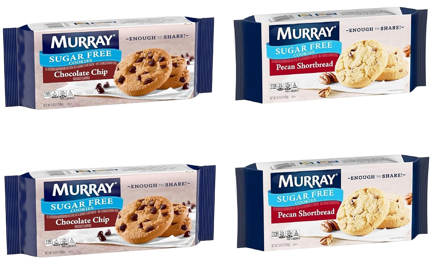 Amazon.com: Generic Murray. Sugar Free Cookies - Variety Pack ...