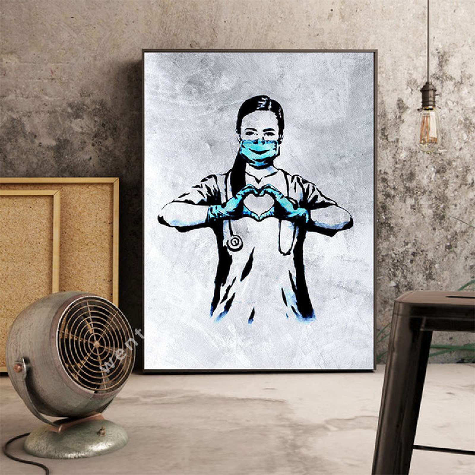 Nurse Related Canvas Paintings The Monthly Nurse Posters & Prints By