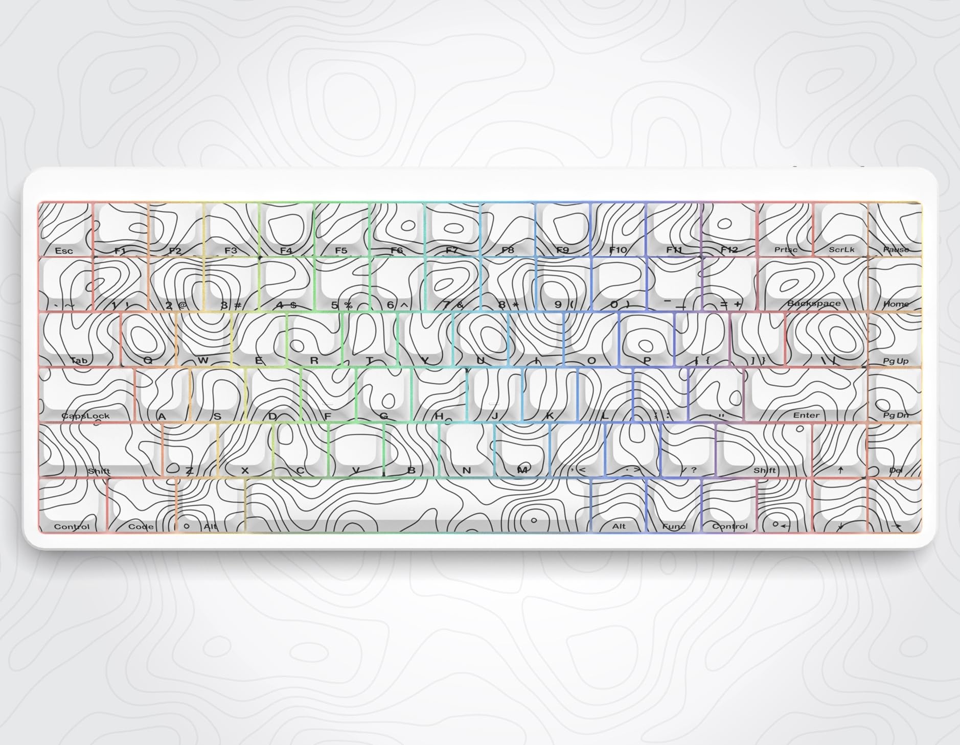 Snapklik.com : Dagaladoo Low Profile keycaps,Double Shot PBT Keycaps 60 ...