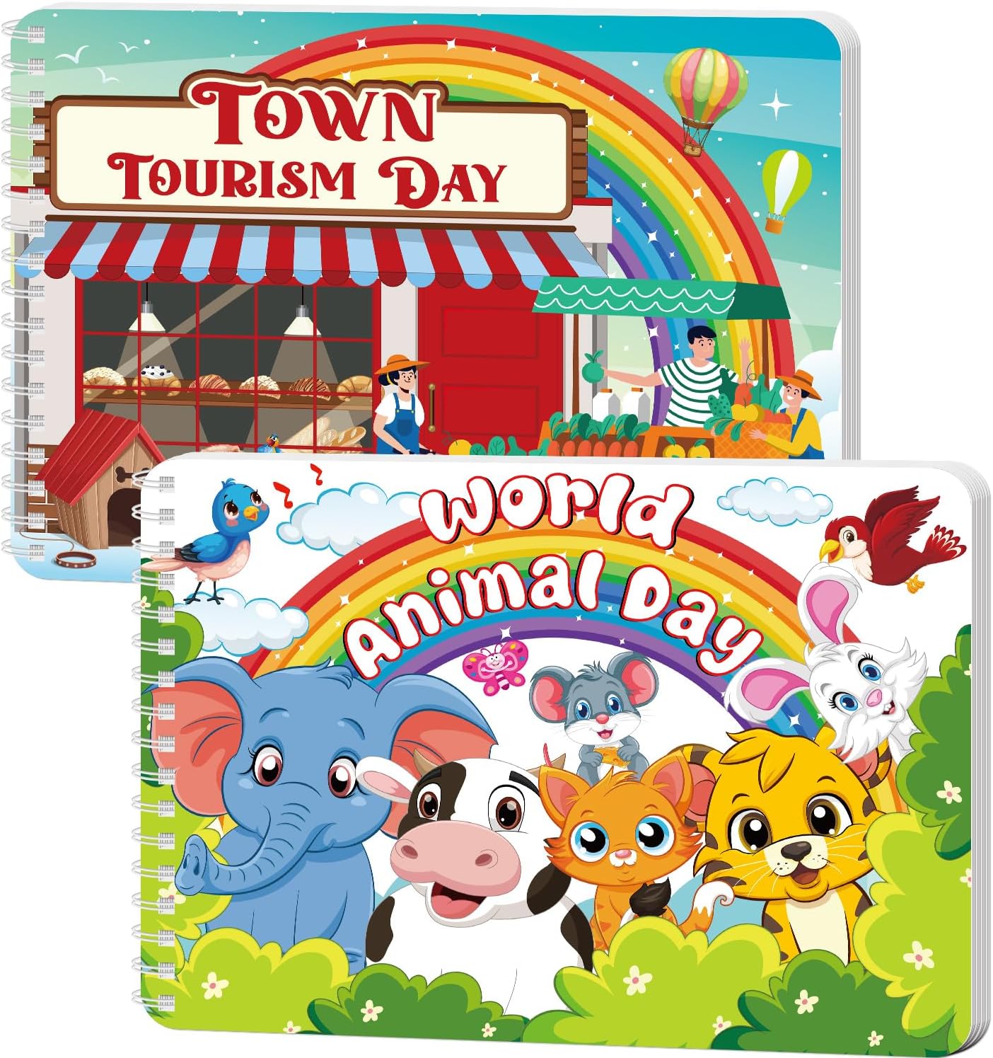 Amazon.com: Kalysky 1000+Stickers and Two Theme Fun Sticker Books ...