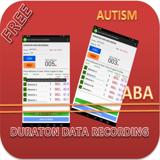 Autism ABA Datasheets: Duration Data Recording - App on the Amazon Appstore