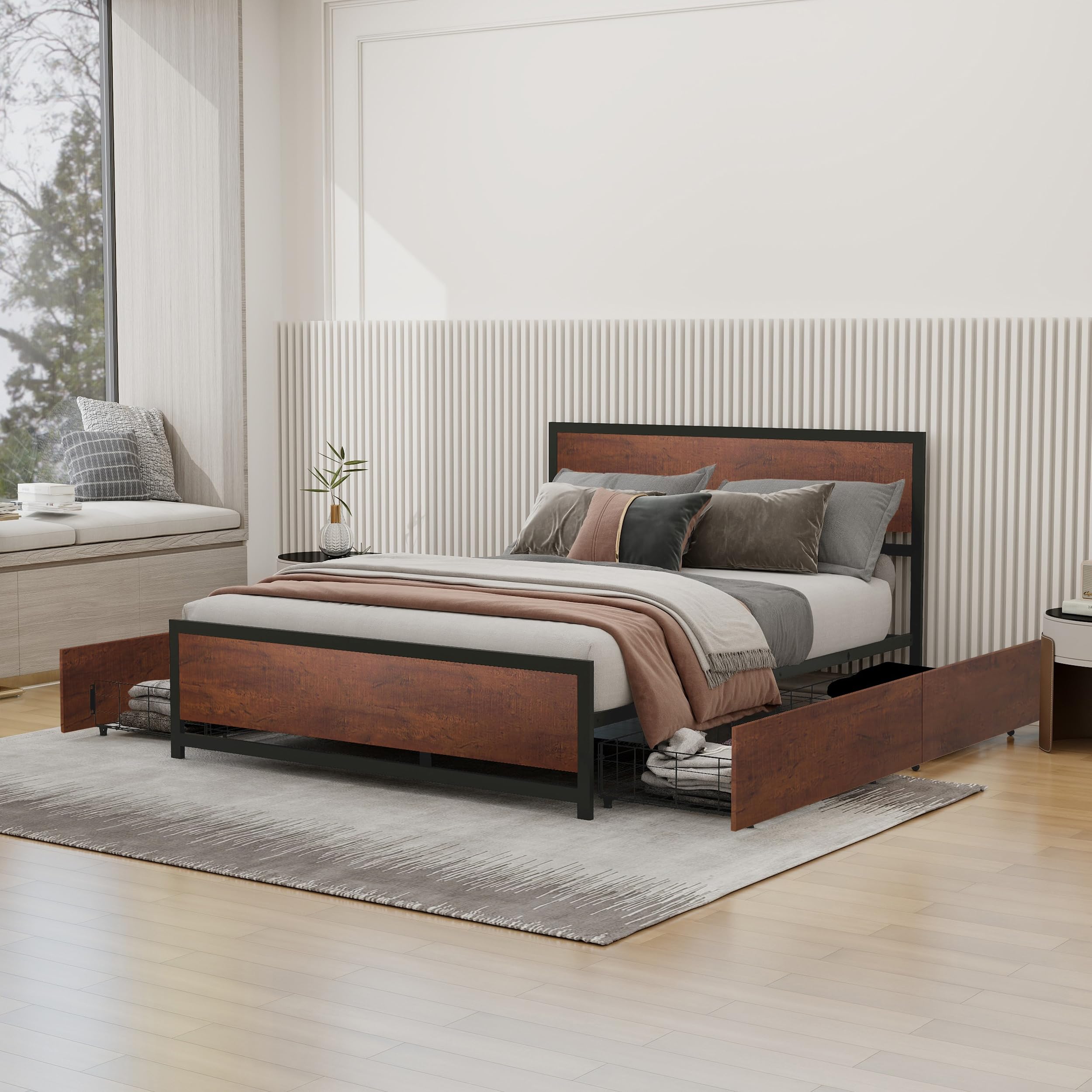 Rustic Metal Beds