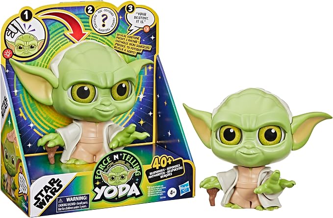 Amazon.com: Star Wars Force N Telling, Yoda, Toys : Toys & Games