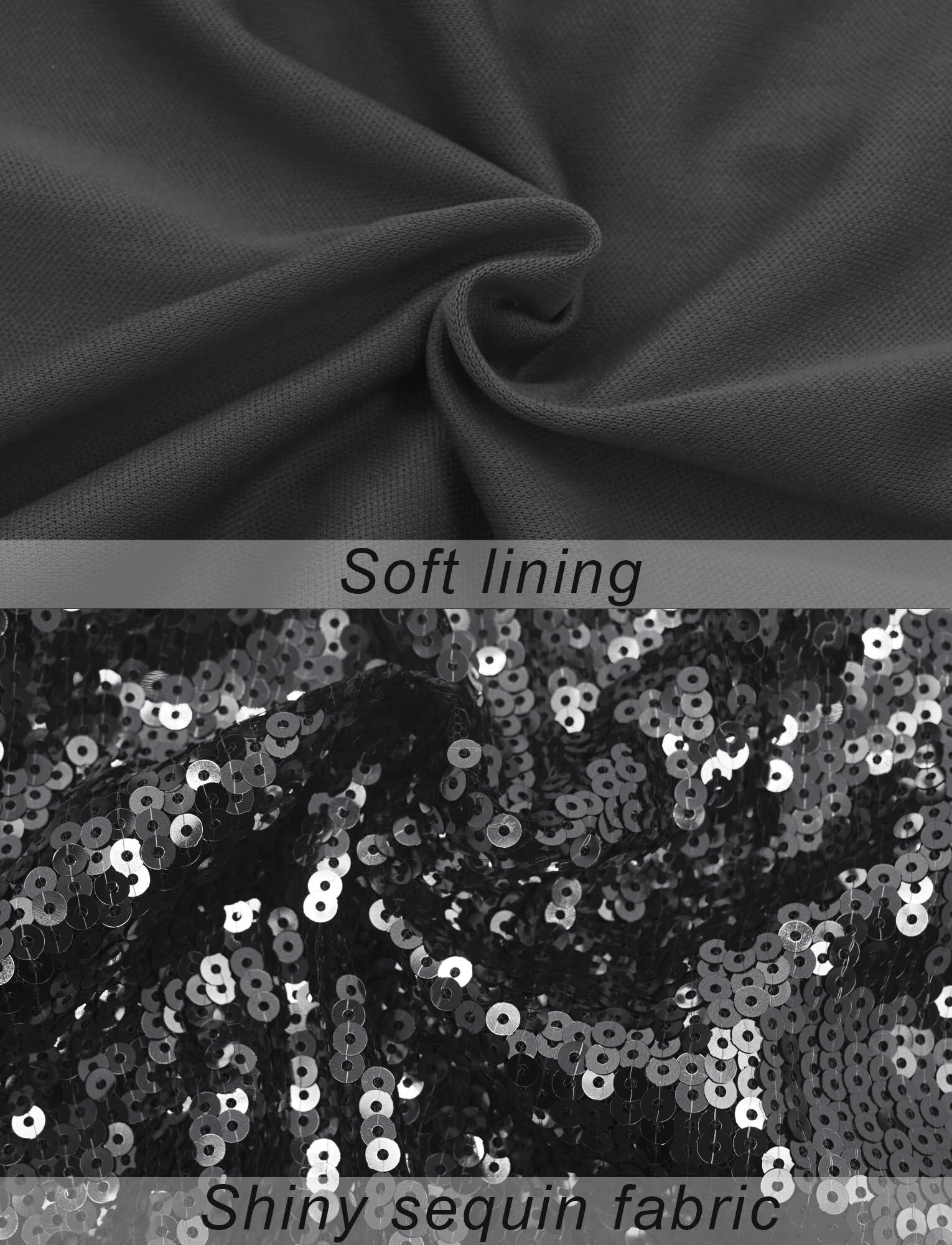 Snapklik.com : Black Sequin Jacket For Women Sparkly Shiny Glitter ...