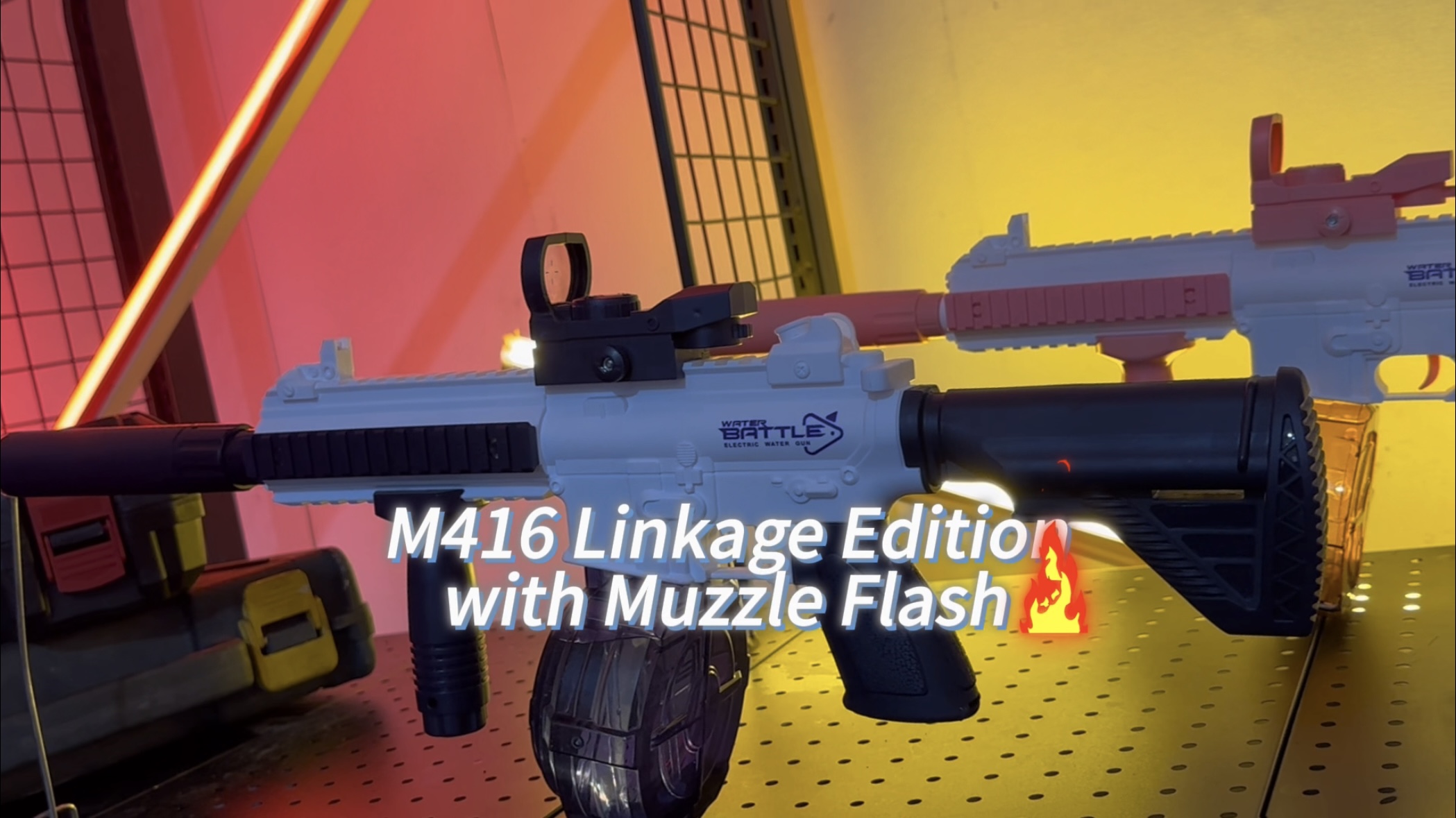 Machine Gun Muzzle Flash