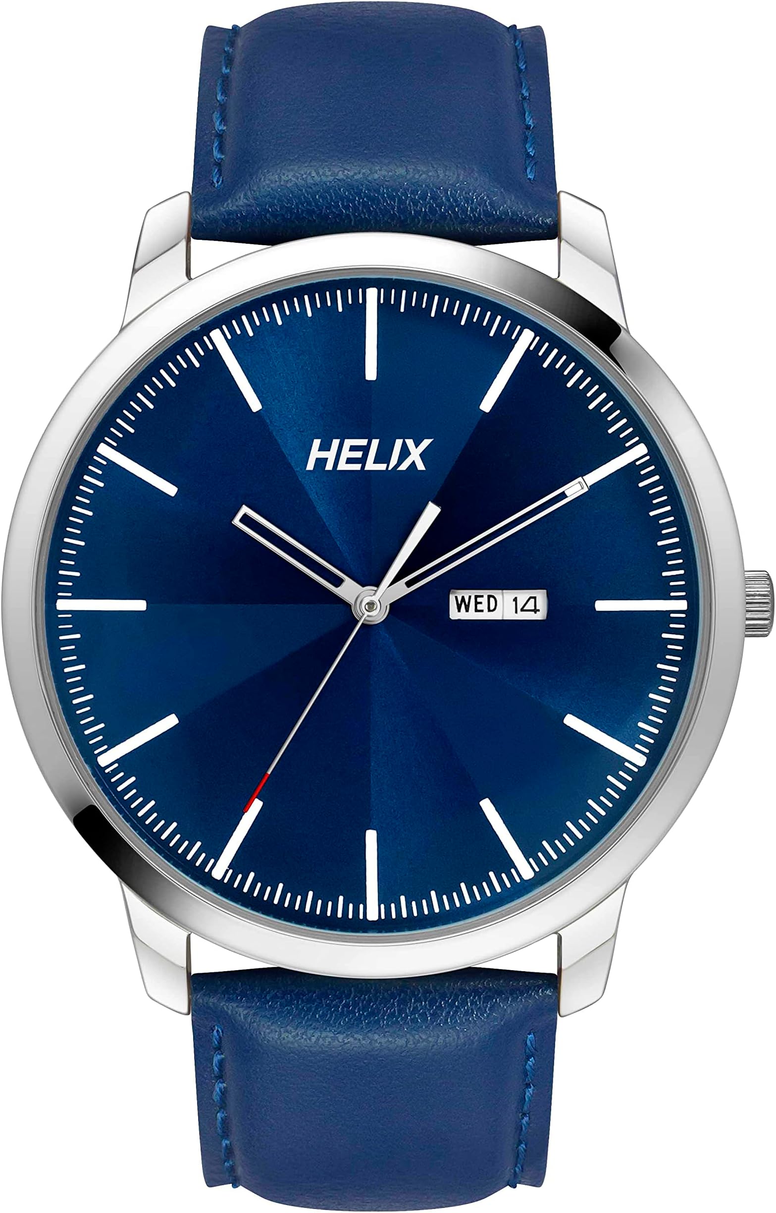 Helix Analog Blue Dial Men's Watch - TW031HG19 : Amazon.in: Fashion
