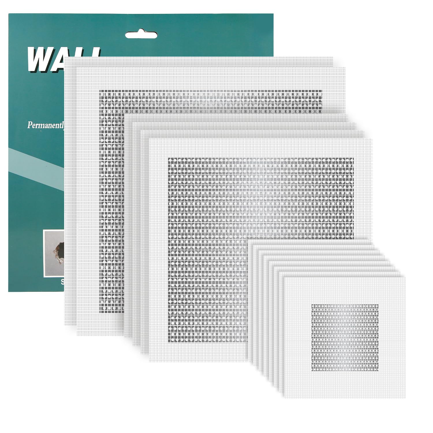 Drywall Repair Kit, 2/6/8 Inch Self Adhesive Drywall Patch Repair Kit ...