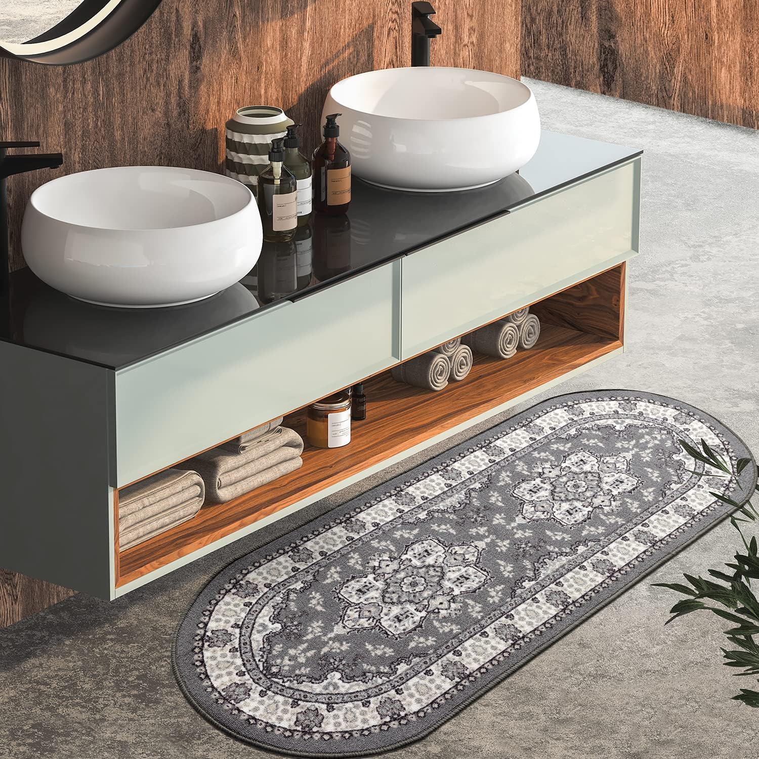 Amazon.com: Antep Rugs Alfombras Oriental Traditional 2x5 Non-Skid (Non ...