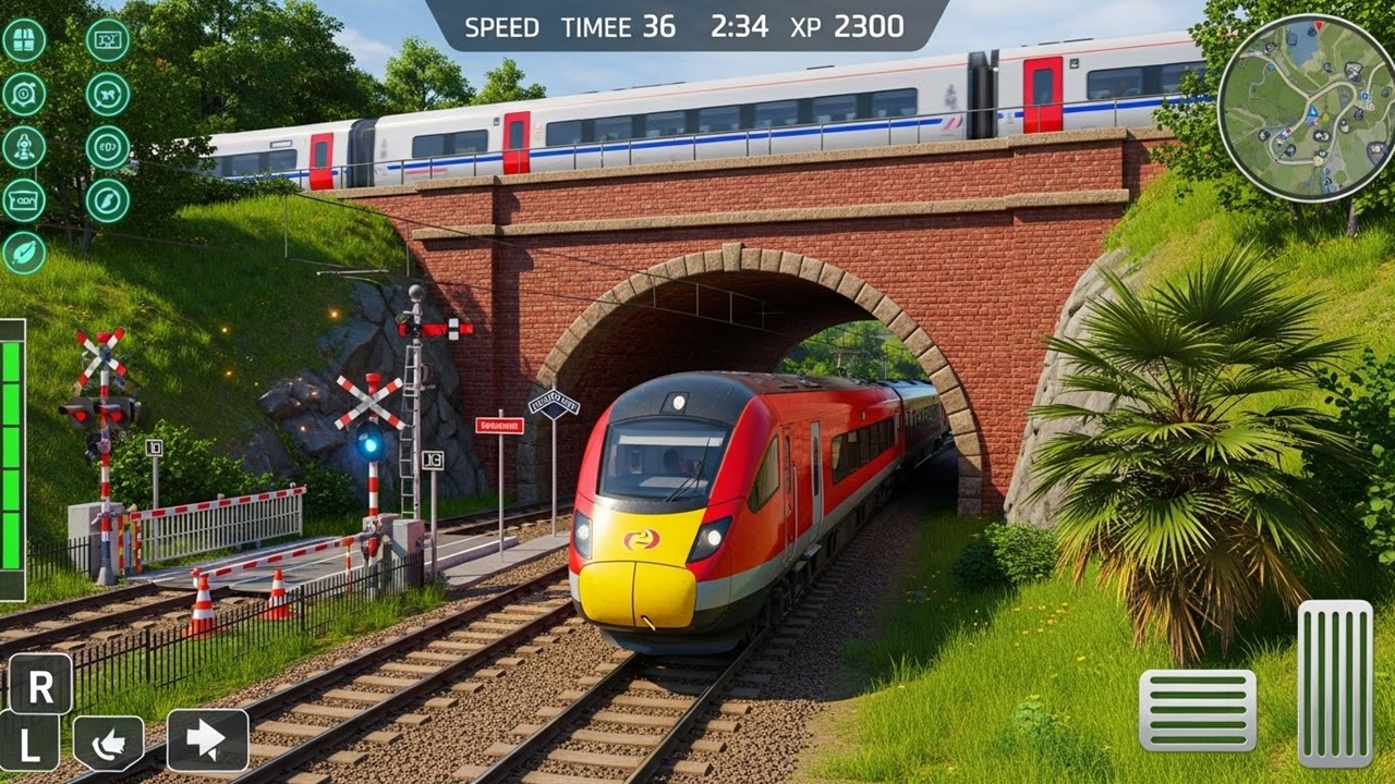 US Train Driving Simulator 3D with Realistic Railway Game - App on ...