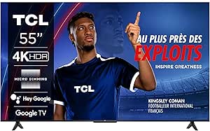 TCL 55V6B TV 139 cm (55) 4K Ultra HD Smart TV Wi-Fi Siyah : Amazon.com.tr: Elektronik