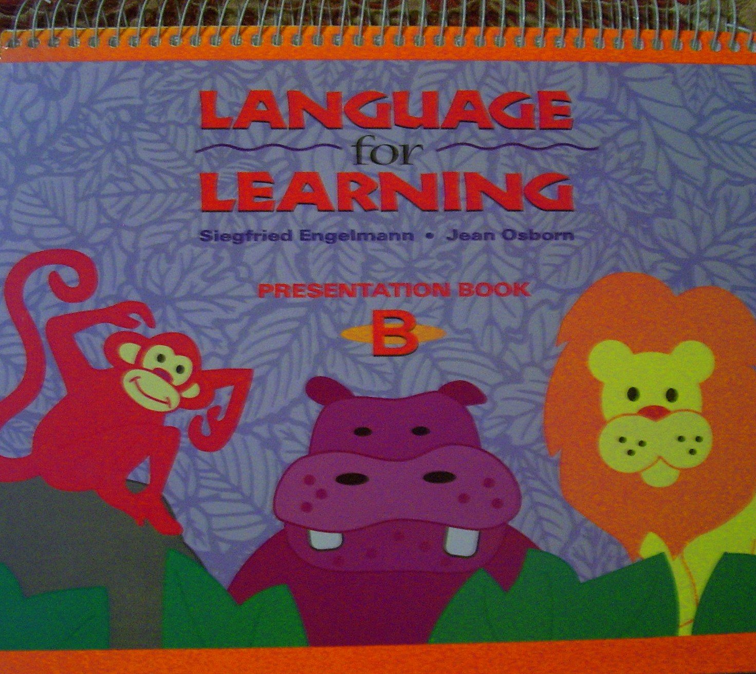 Language for Learning - Presentation Book B: Siegfried Engelmann ...