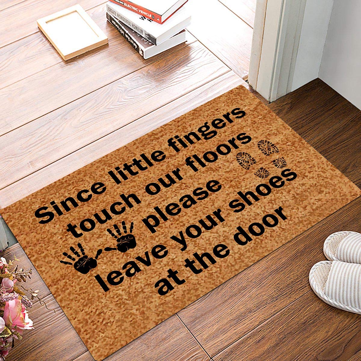 Joelmat Since Little Fingers Touch Our Floors Please Leave Your Shoes ...