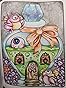 50 HALLOWEEN FAIRY HOUSES: A Gorgeous Halloween Coloring Book ...