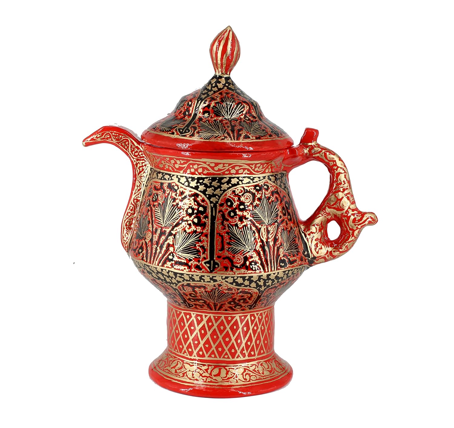 Buy A.Peer Kashmiri Hand Crafted Samovar with Chinar Work (7 Inches ...
