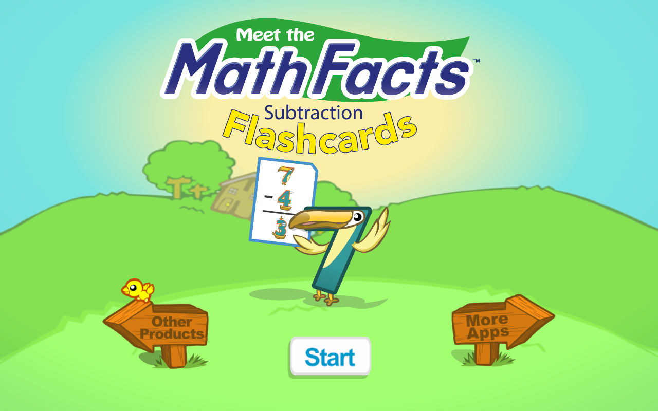 Meet the Math Facts - Subtraction Flashcards:Amazon.com:Appstore for Android