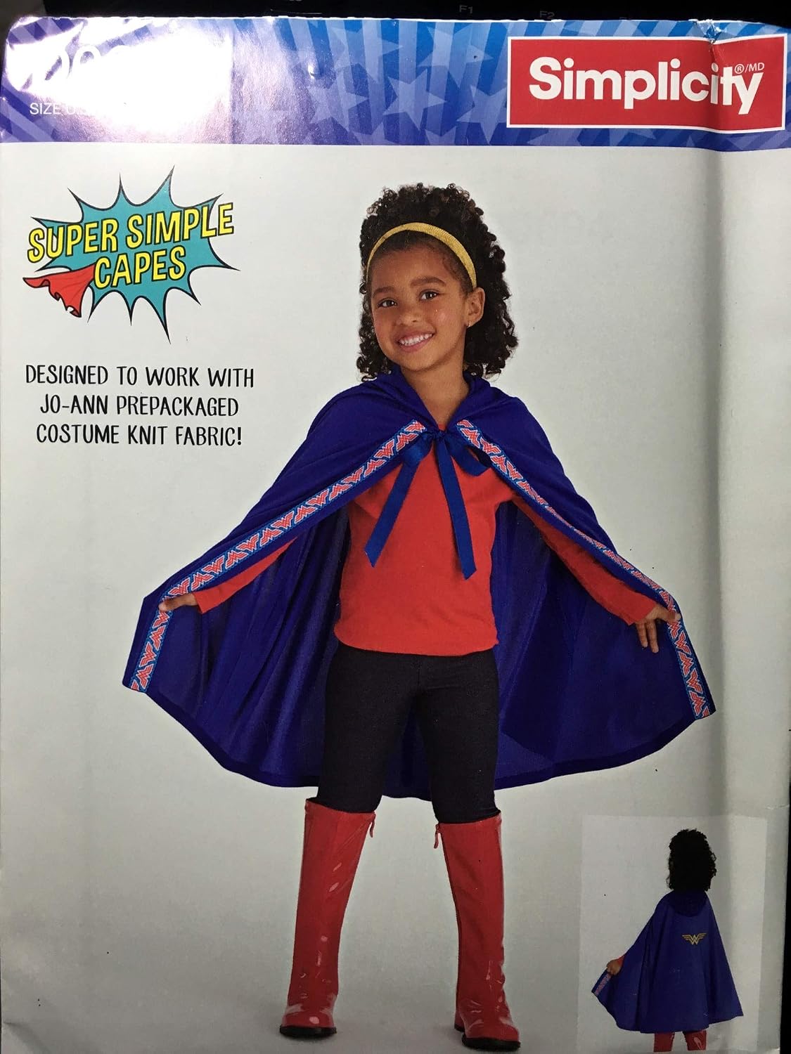 Amazon.com: Simplicity Super Simple Capes Child D0694 : Arts, Crafts ...