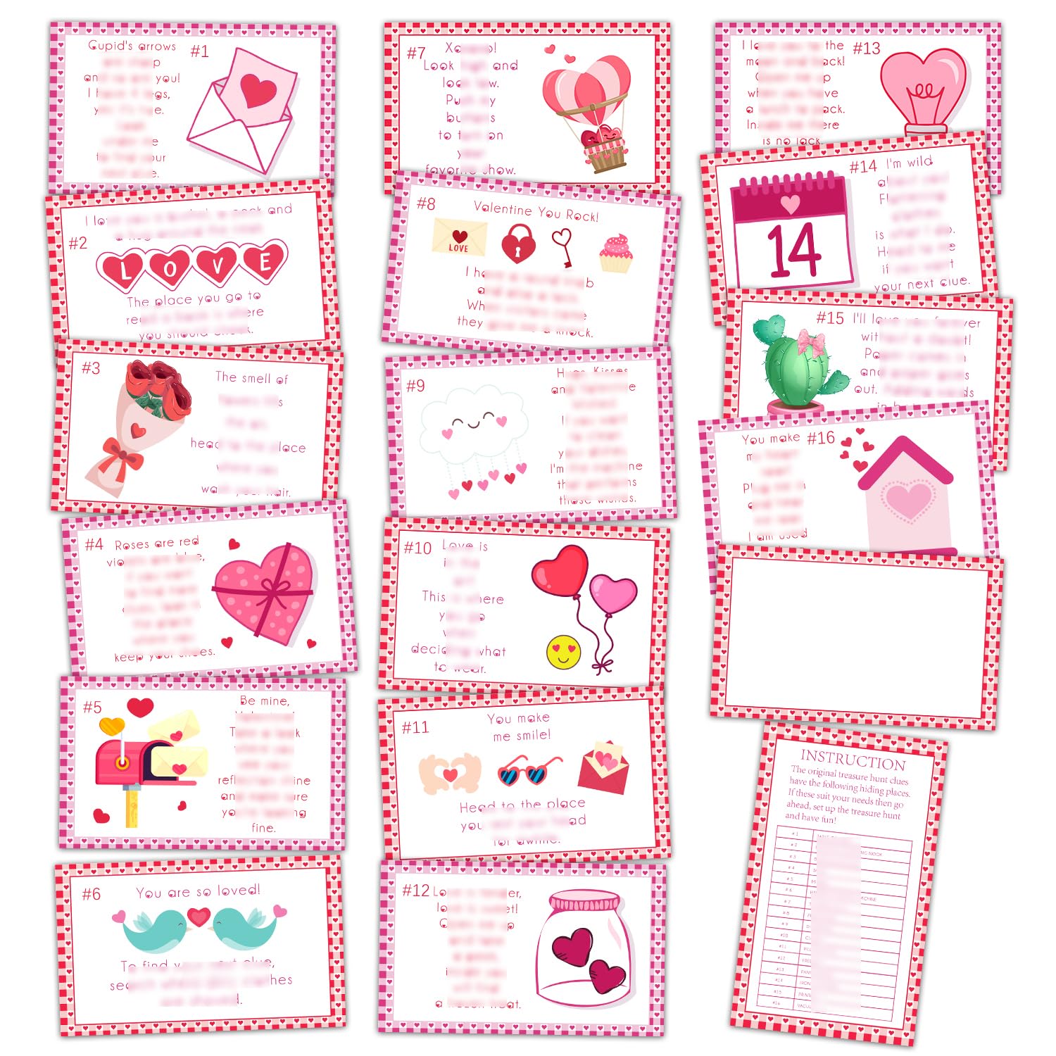 Valentine Scavenger Hunt For Kids Free Printable Clues Valentine
