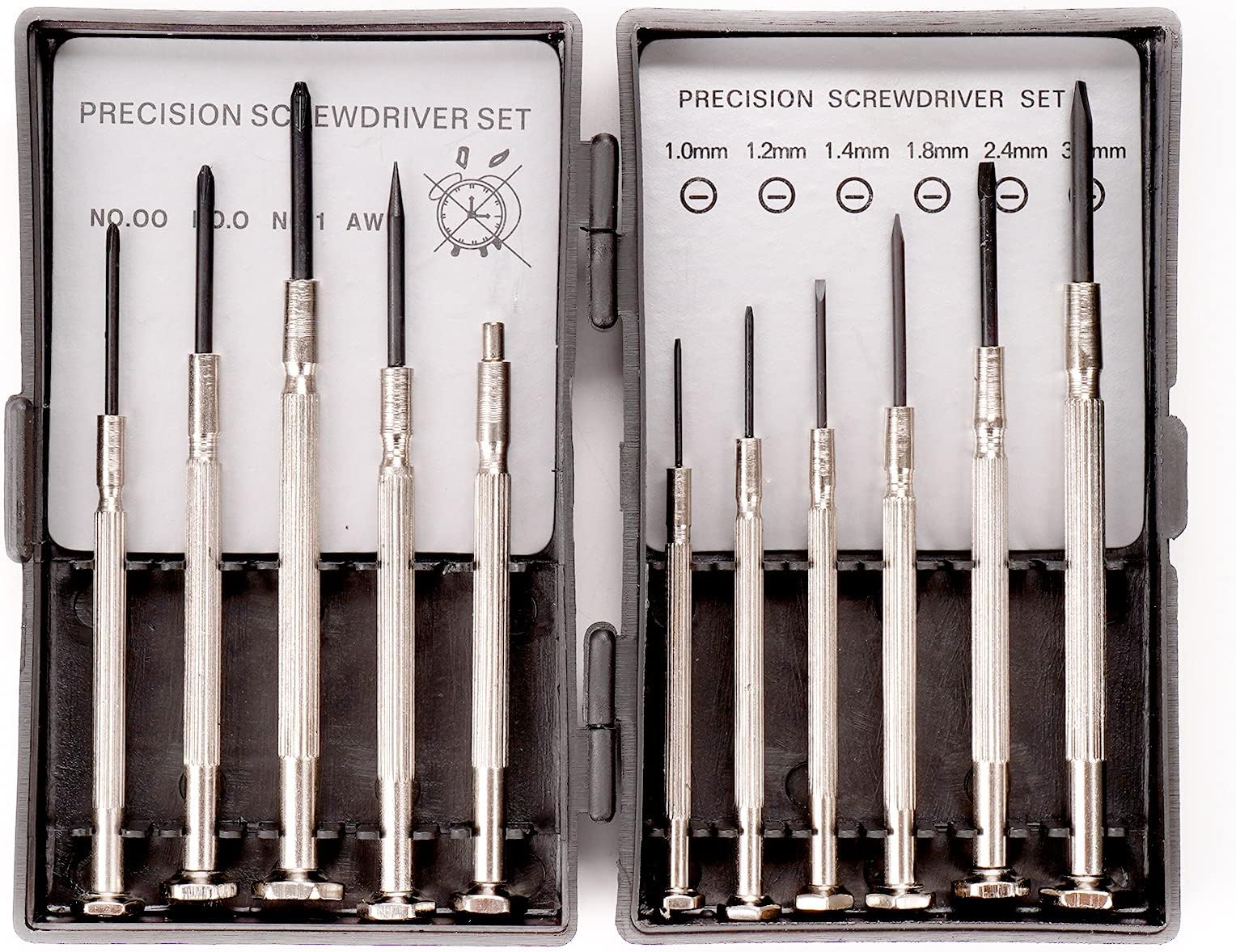Precision Screwdriver Set of 6, TECKMAN Phillips and Flathead ...