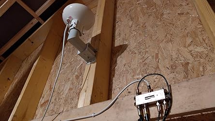 SLx 27895K4 Outdoor Aerial, Digidome For TV Digital Freeview HD 360 ...