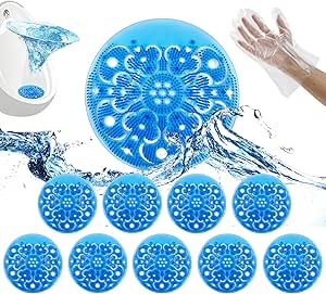 10 Pack Urinal Screens Deodorizer,Anti-Splash Urinal Screens with Free ...