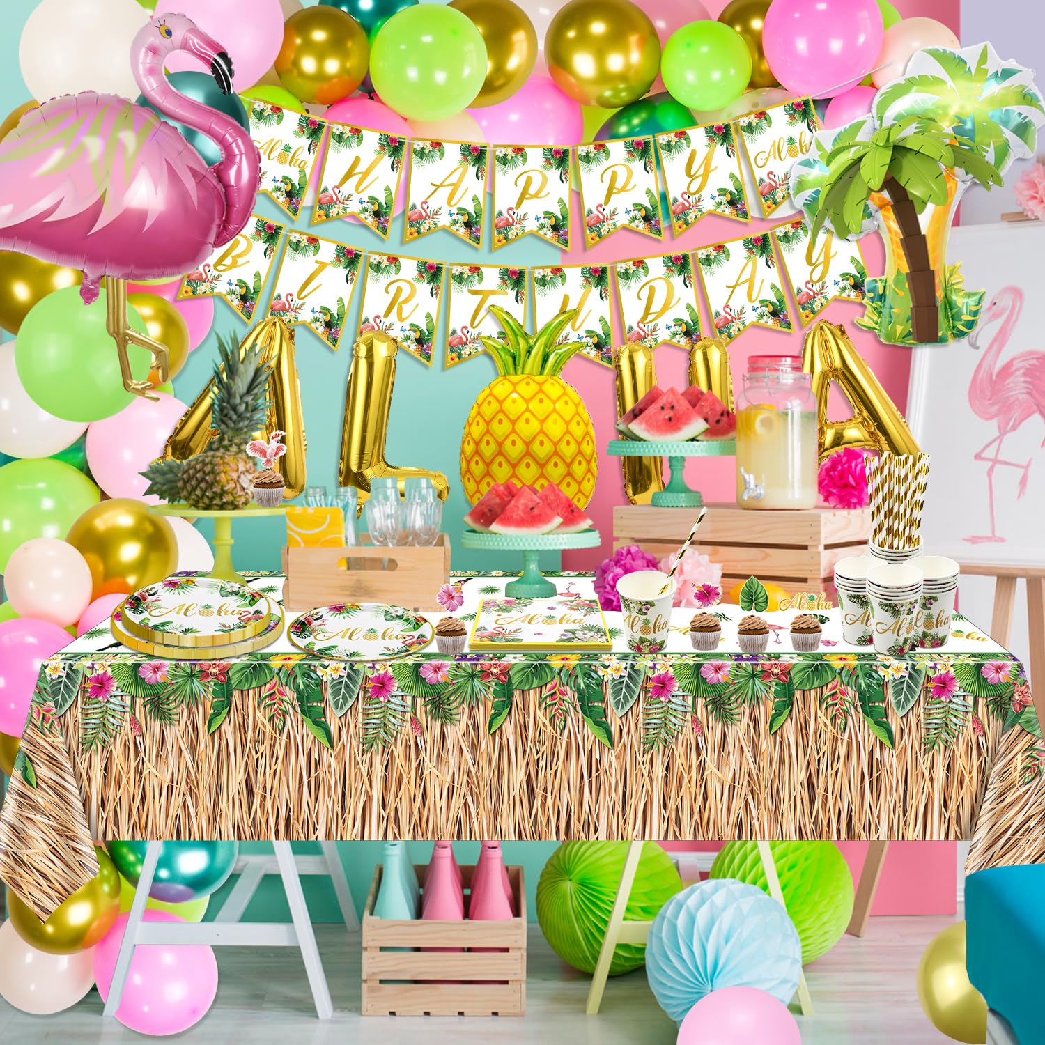 Aloha Party Decorations Hawaiian Party Supplies | Partyrama