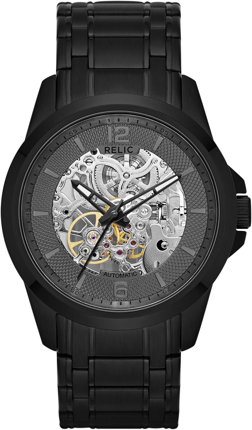 Amazon.com: Relic by Fossil Men's Cameron Automatic Self-Winding ...