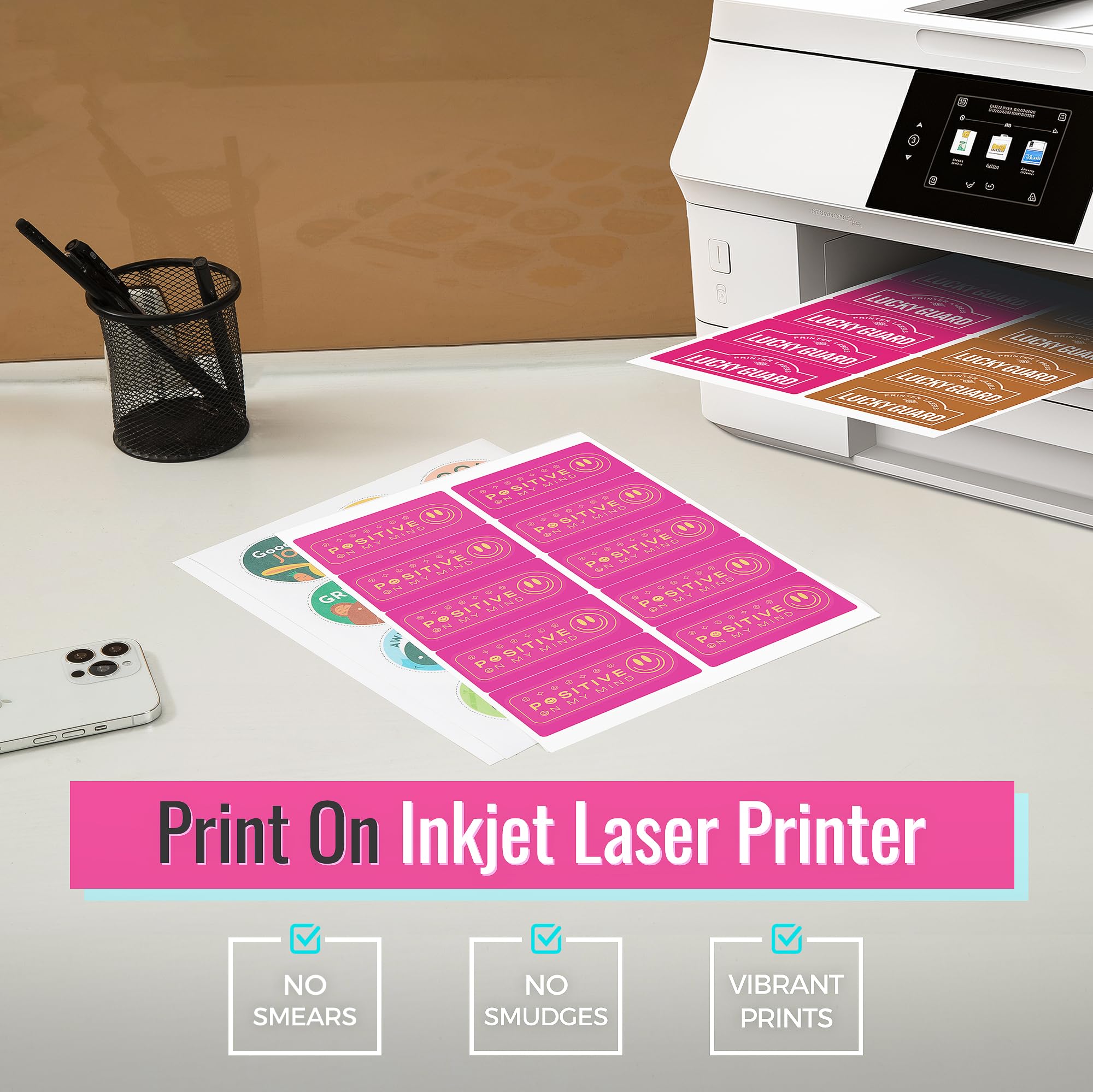 Snapklik.com : 2000 Label Stickers For Printer 2" X 4" Mailing Labels ...