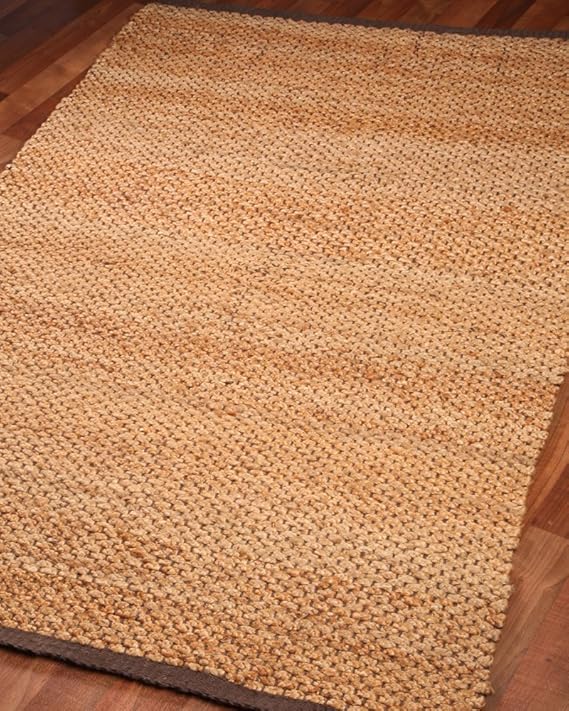 Amazon.com: NaturalAreaRugs Augusta Hand Woven Reversible Jute Rug ...
