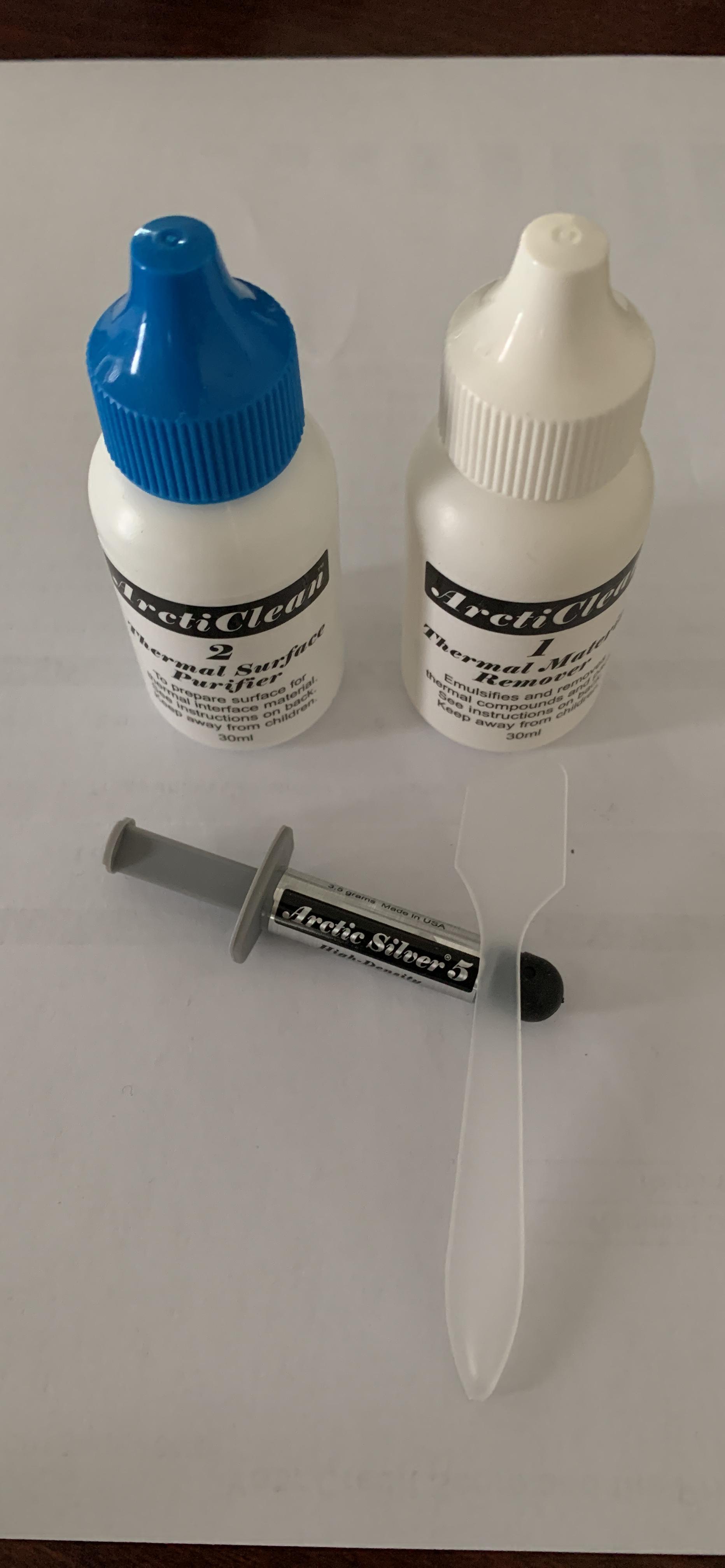 Amazon.com: ArctiClean Kit 1 & 2 Thermal Paste Compound Remover ...