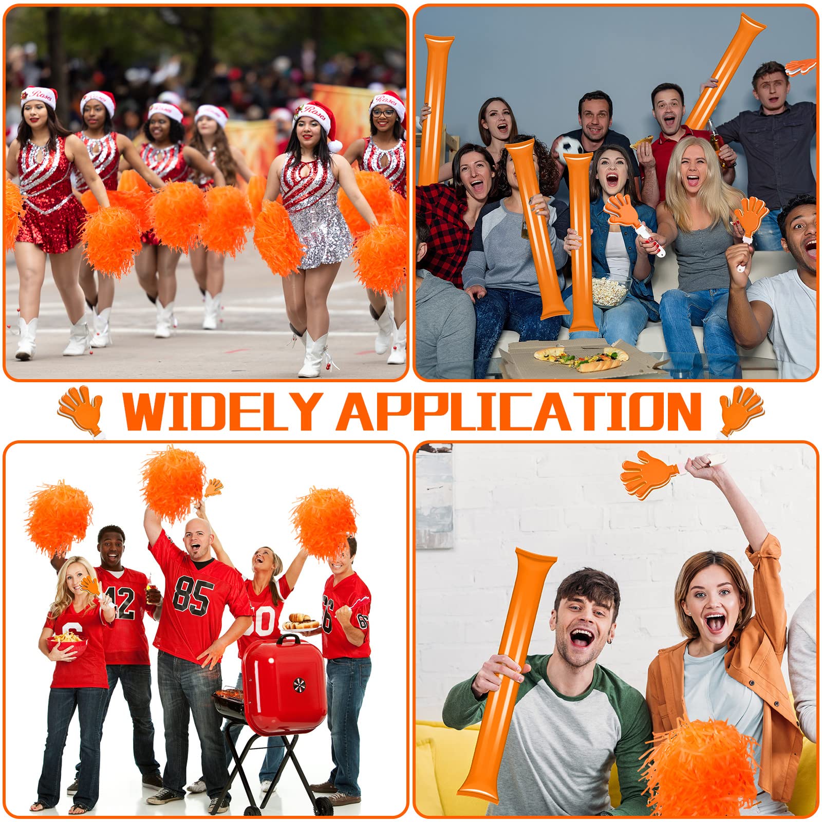 Snapklik.com : Sosation 36 Pcs Team Spirit Accessories, Cheerleading ...