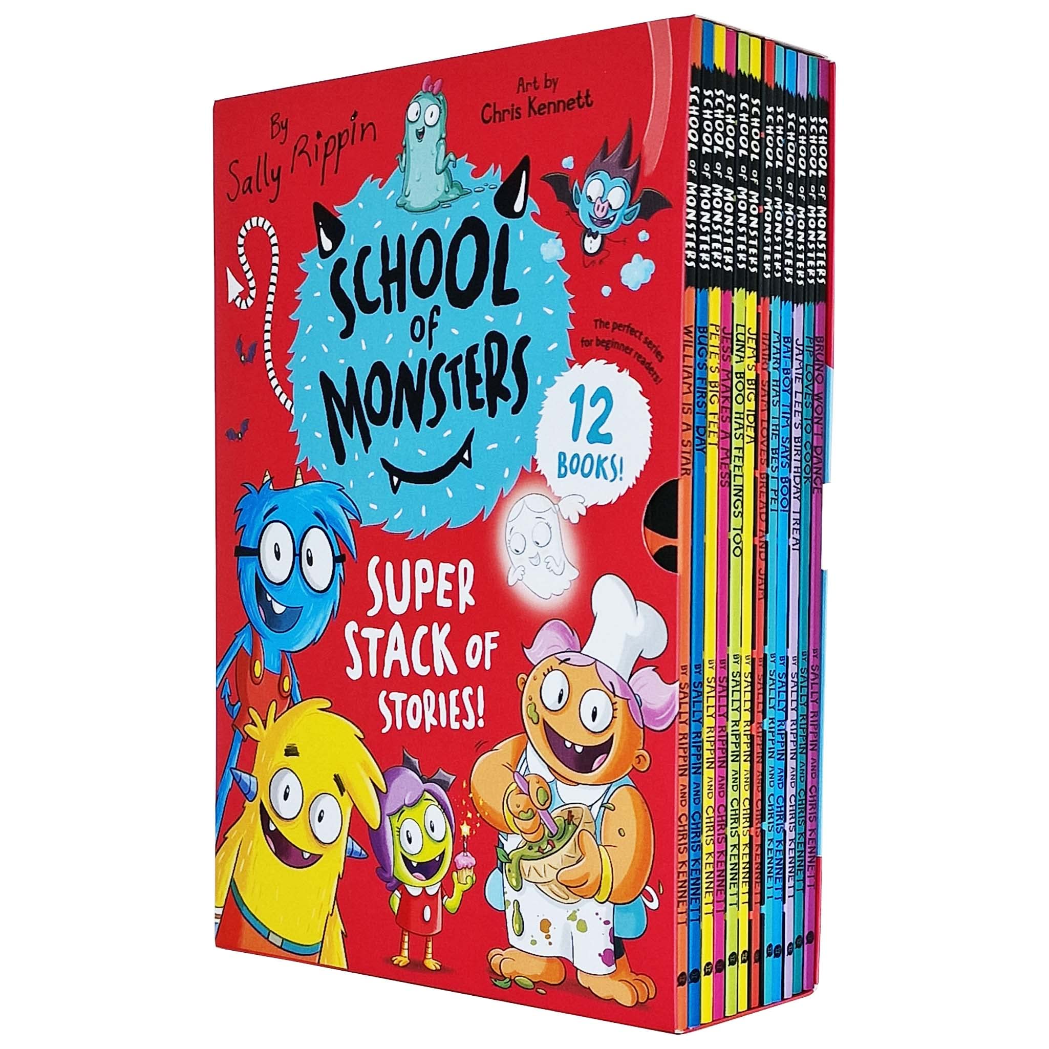 School of Monsters Series 12 Books Collection Box Set (Mary Has the ...