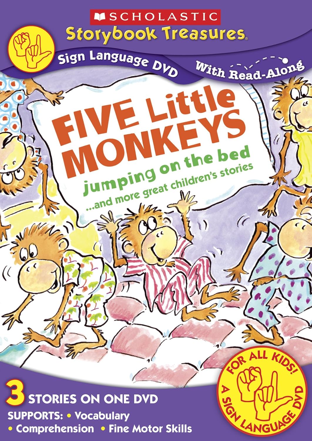 Amazon.com: Five Little Monkeys Jumping on the Bed... and More Favorite ...