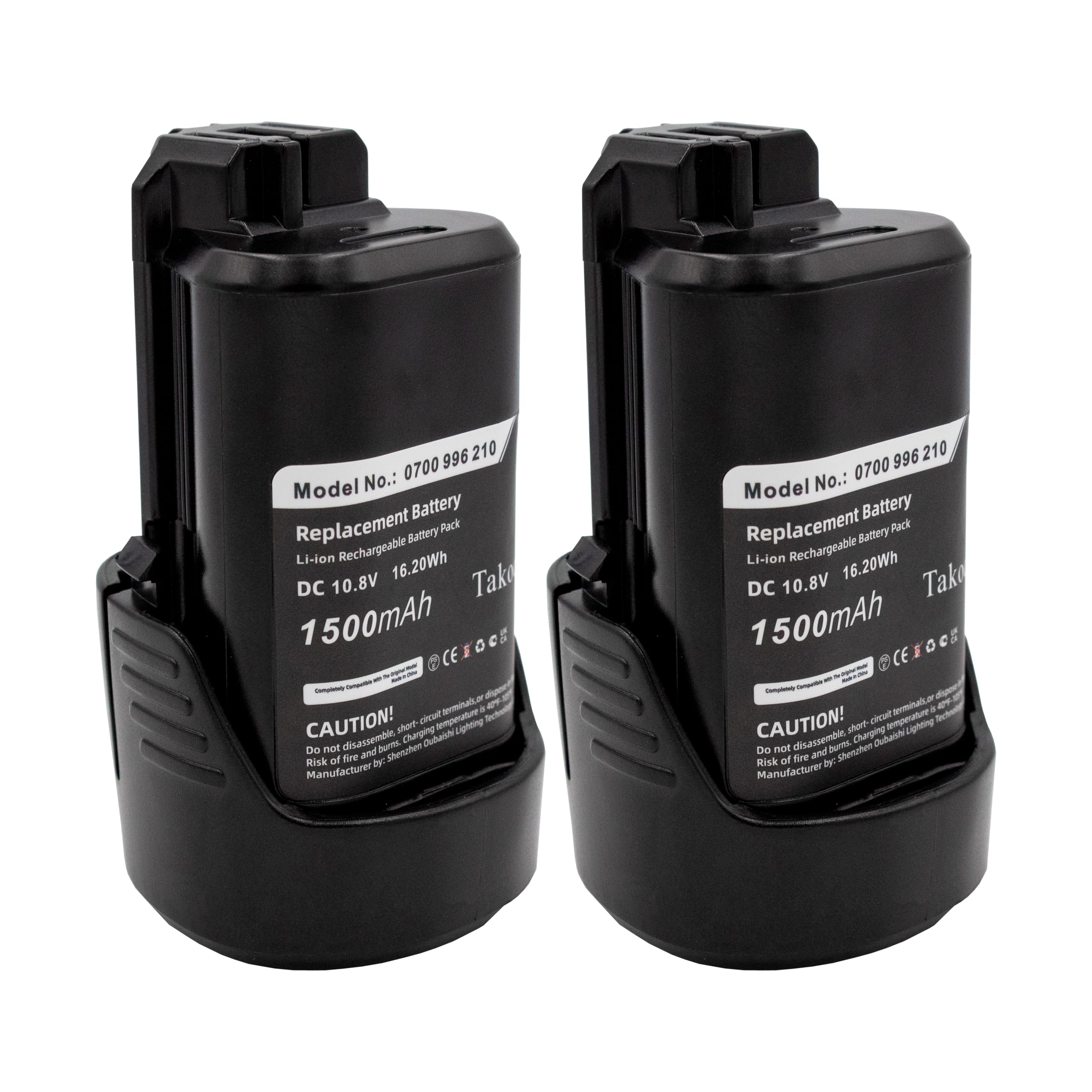 Amazon.com: TAWUZUOR (2 Pack) BAT414 Upgrade 10.8V Battery for Bosch ...