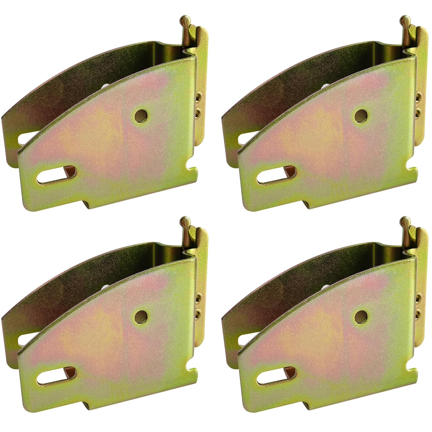 Snapklik.com : Sutekus E-Track Wood Beam End Socket Shelf Brackets E ...