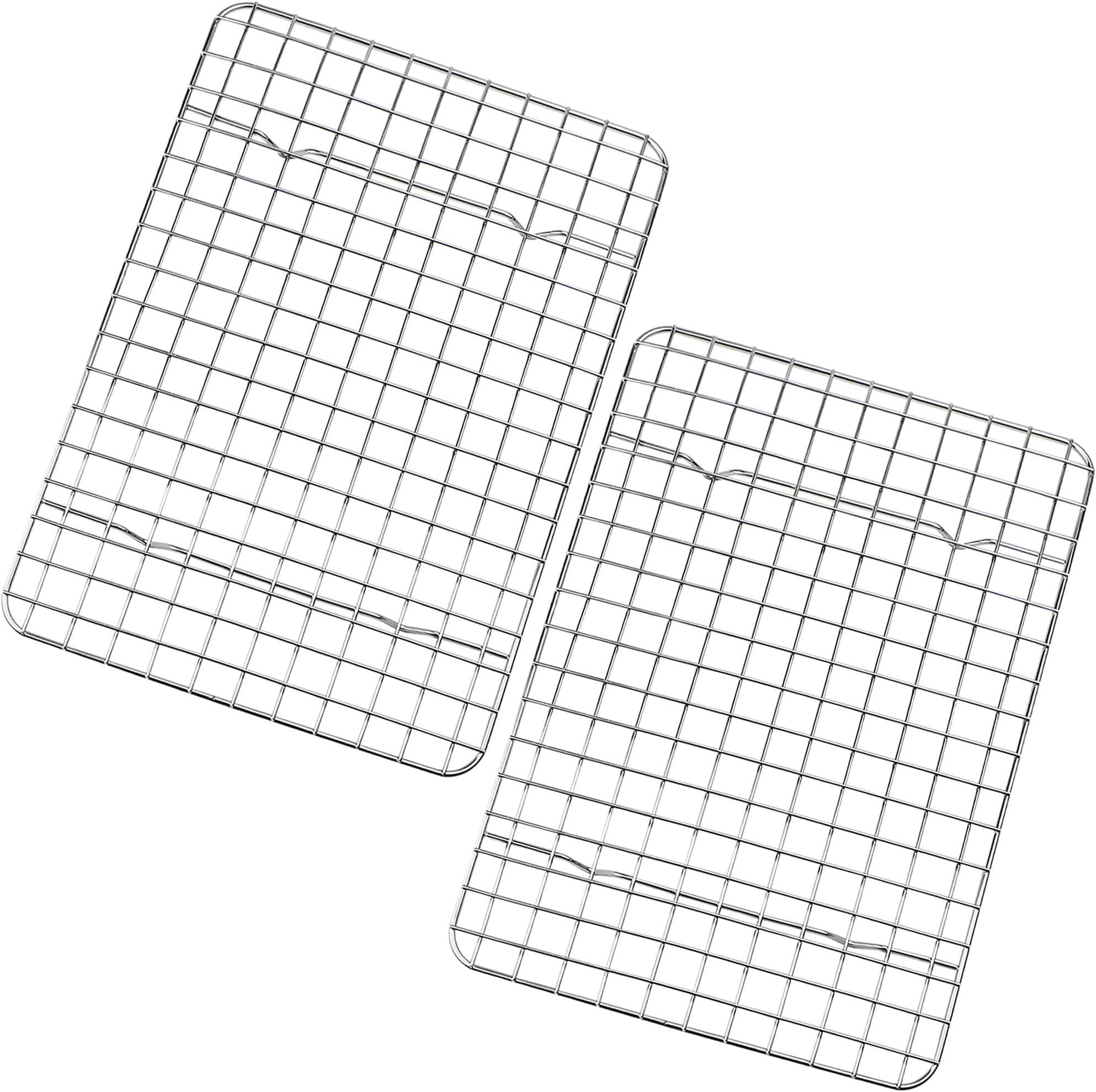 Amazon.com: Roasting Racks, 2 Pcs 11.8 Inch x 7.9 Inch Stainless Steel ...