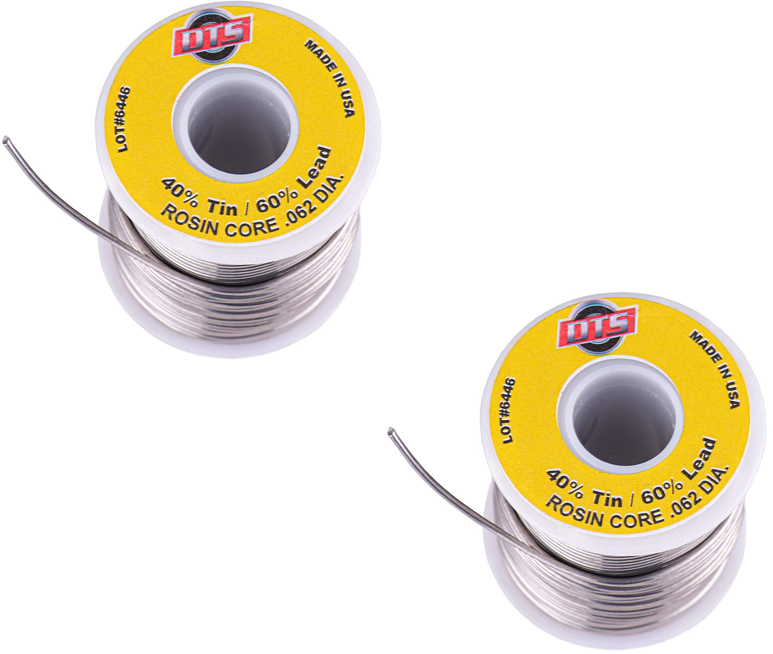 Snapklik.com : DTS Solder Wire Tin Lead 40/60 Rosin Core 0.062-inch