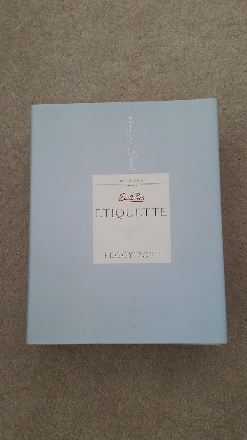 Amazon | Emily Post's Etiquette | Post, Peggy, Post, Emily | Reference