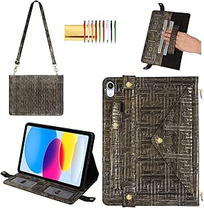 Amazon.com: Handbag Case for iPad A16 11th/10th Generation (2025/2022) 11-inch - Techcircle ...